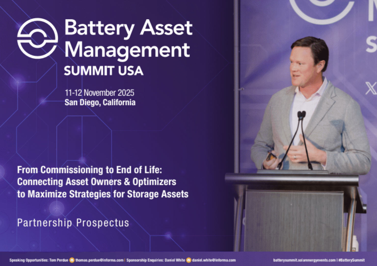 Battery Asset Management Summit USA - 11-12 November 2025 - Clean Coalition